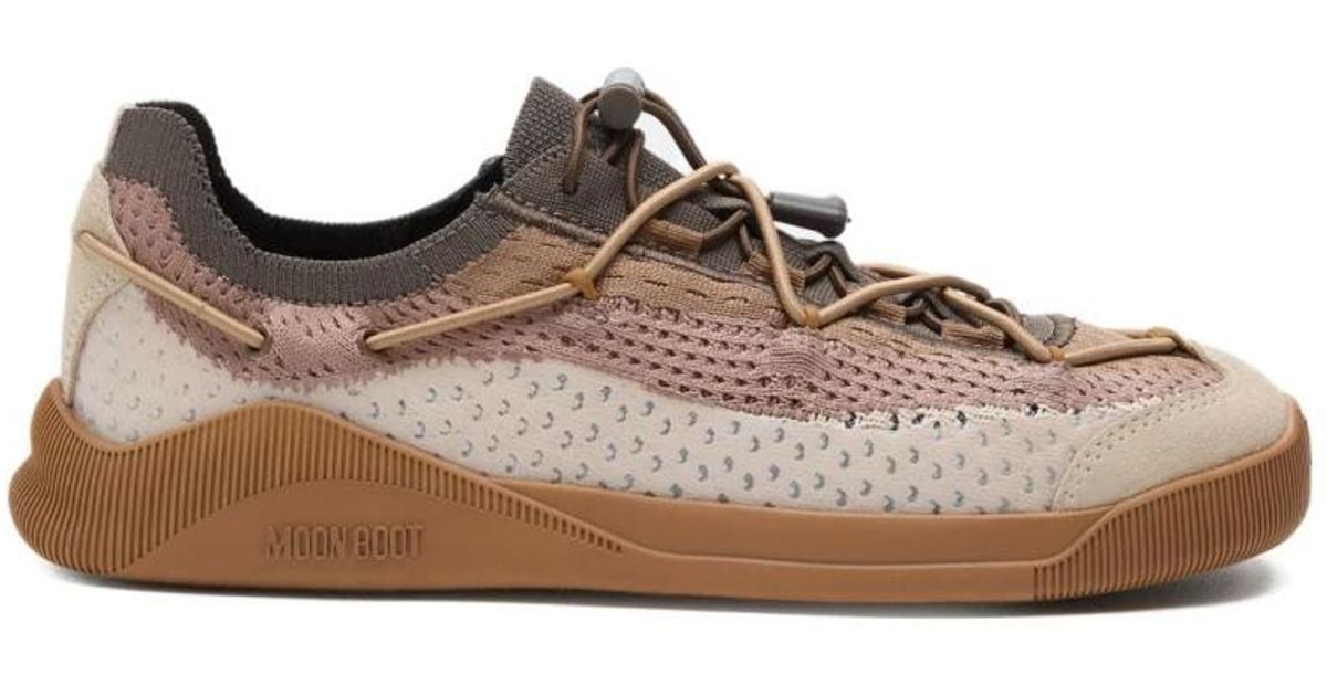 Moon Boot Sneakers in Brown for Men | Lyst UK