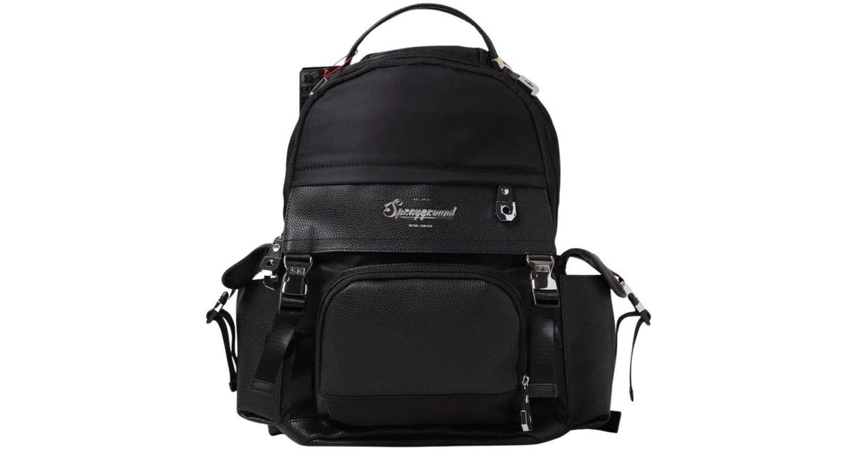 Sprayground Backpacks in Black for Men | Lyst