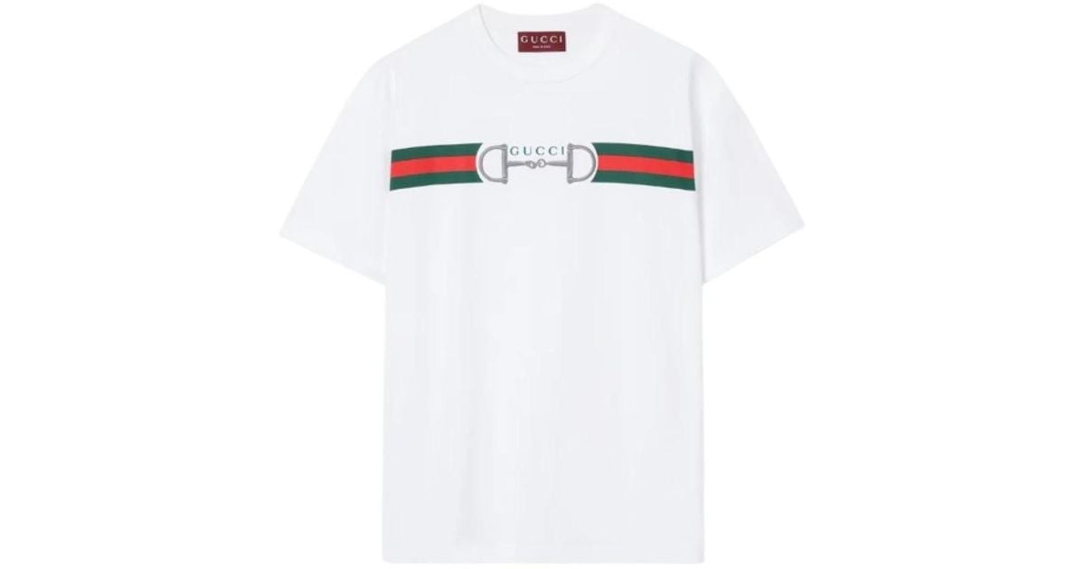 Gucci T-Shirts in White for Men | Lyst UK