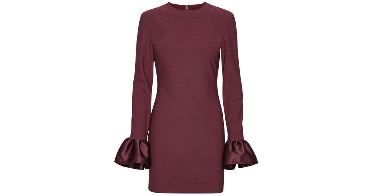 ROTATE BIRGER CHRISTENSEN Short Dresses in Purple | Lyst UK