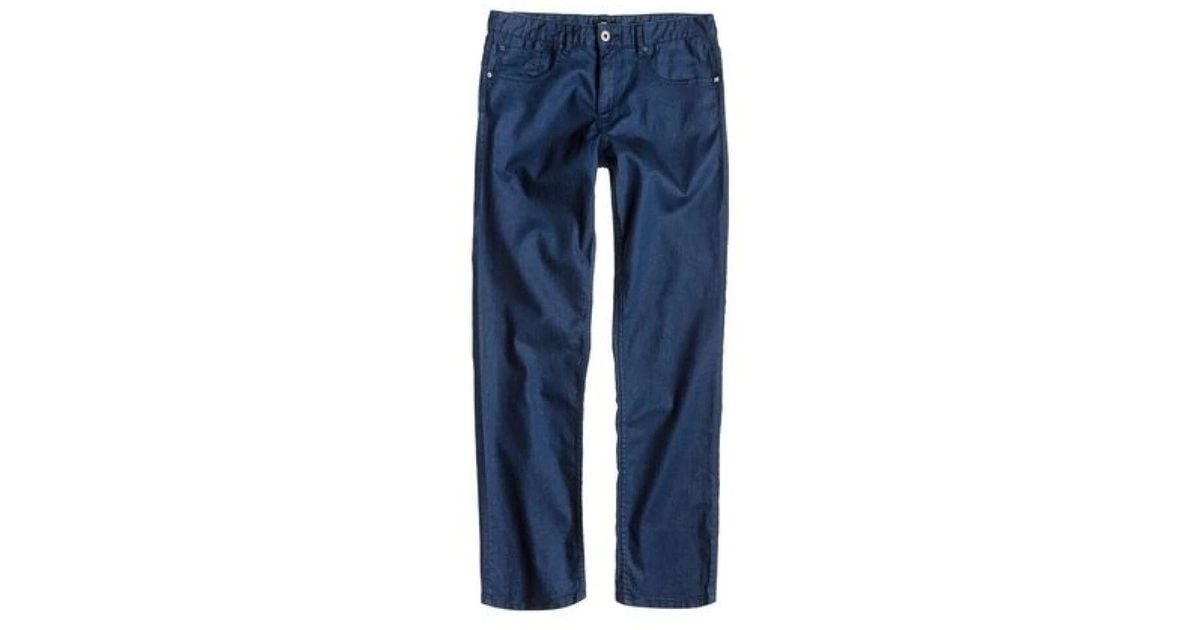 DC Shoes Straight Fit Jeans in Blue for Men | Lyst UK