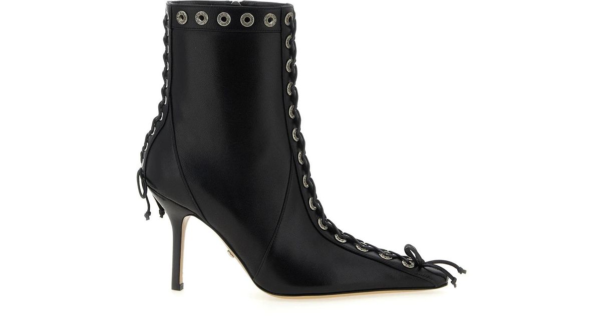 Mach & Mach Heeled Boots in Black | Lyst UK