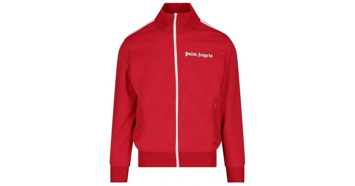 Palm Angels Zip-Throughs in Red for Men | Lyst UK