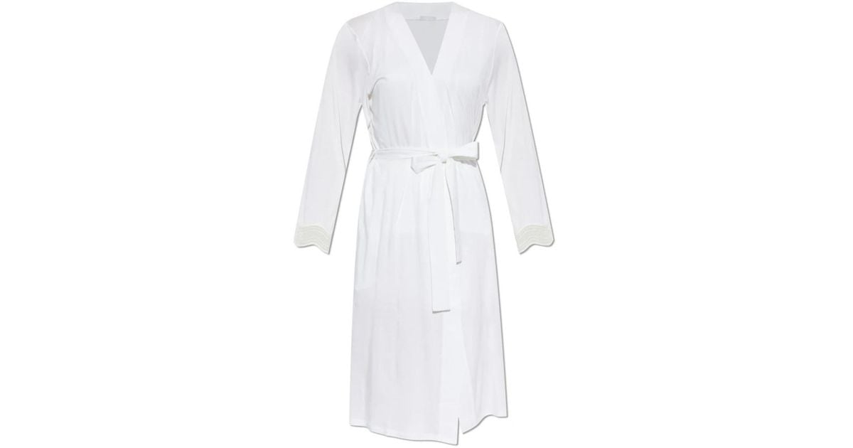Hanro Robes in White | Lyst