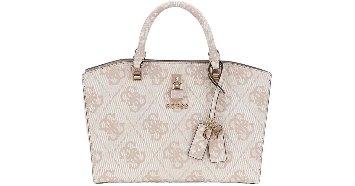 Guess Handbags in Natural | Lyst