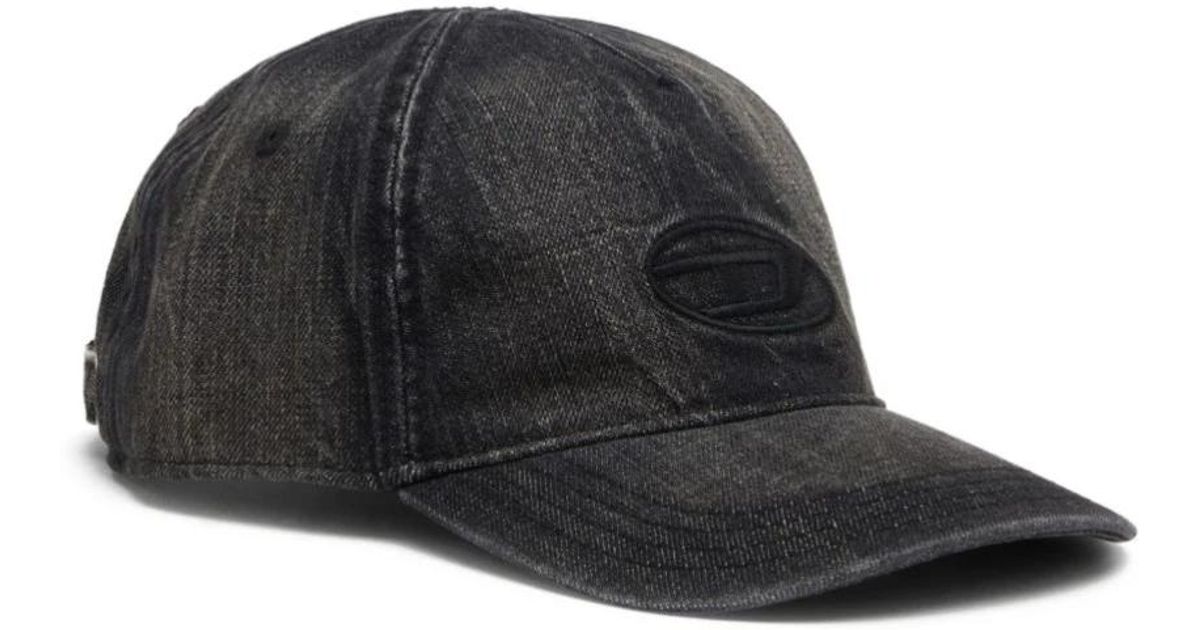 Caps DIESEL de hombre de color Negro | Lyst