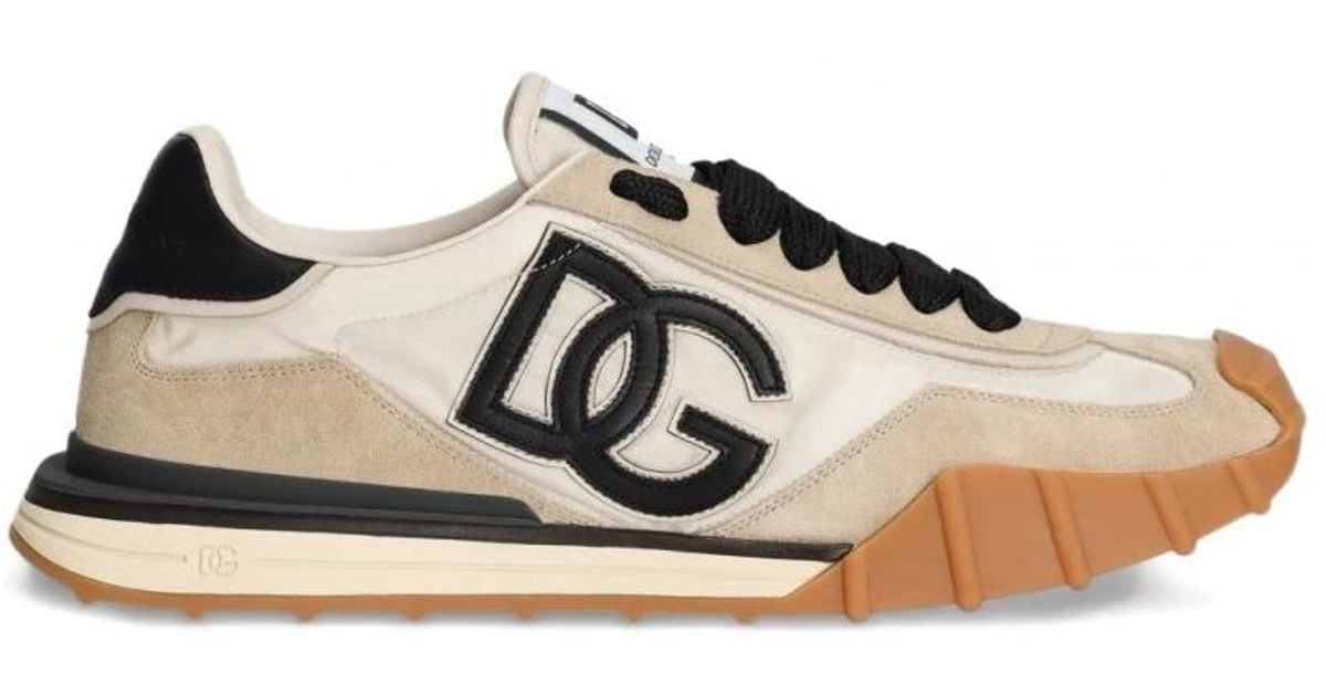 Dolce & Gabbana Sneakers in Natural for Men | Lyst UK