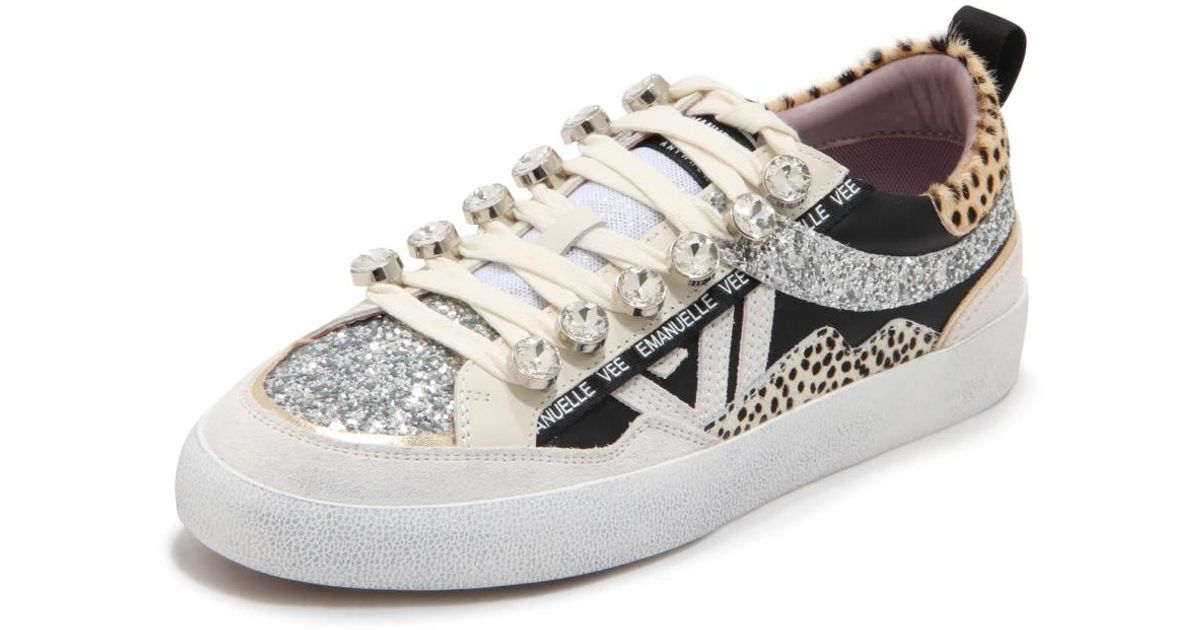 Emanuélle Vee Sneakers in Metallic | Lyst UK