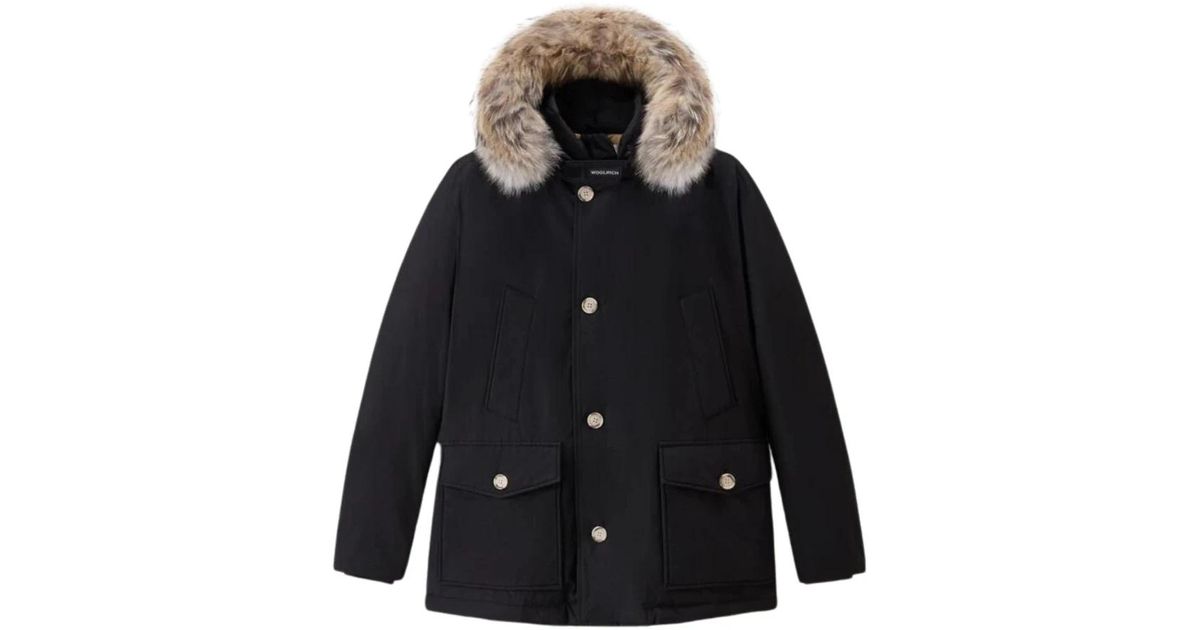 Woolrich Winter Jackets in Blue for Men | Lyst UK
