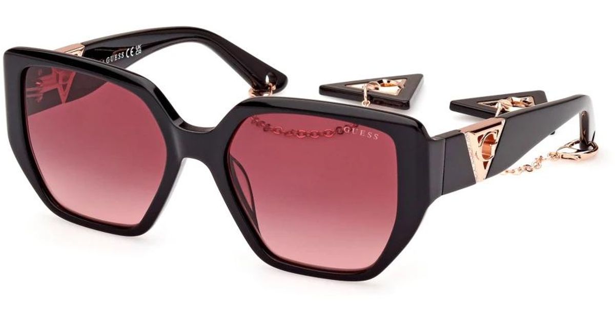 Guess Sunglasses in Red | Lyst