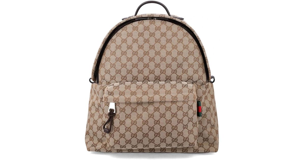Gucci Backpacks in Brown for Men | Lyst