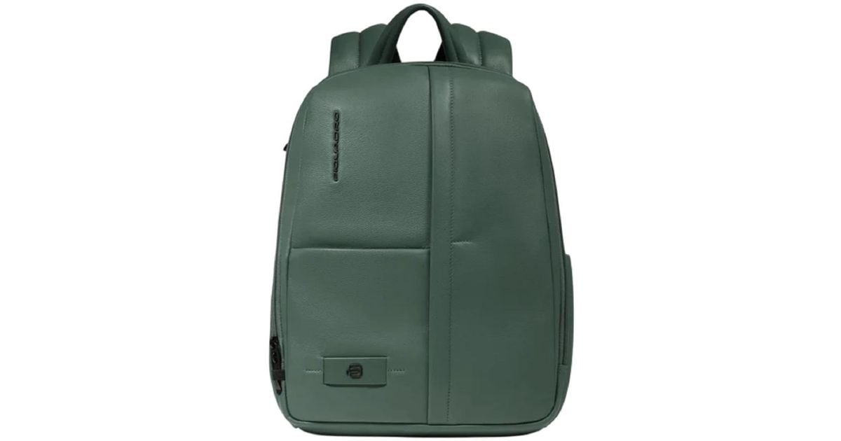 Piquadro Backpacks in Green for Men | Lyst UK