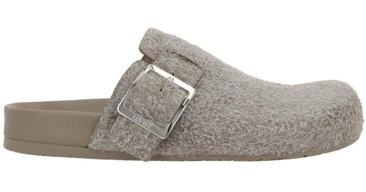 Loewe Mules in Gray for Men | Lyst