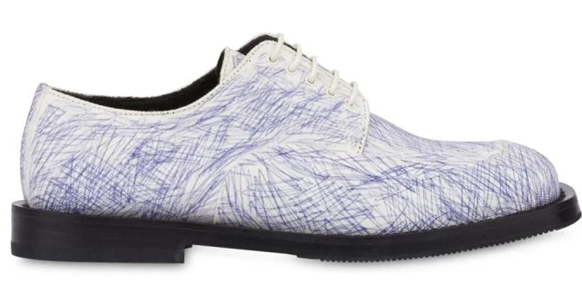 Moschino Laced Shoes in White | Lyst