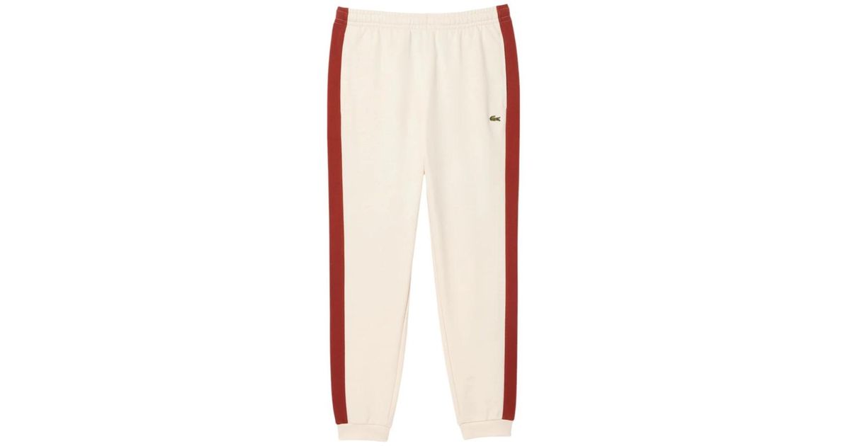 Lacoste Sweatpants in Pink for Men | Lyst
