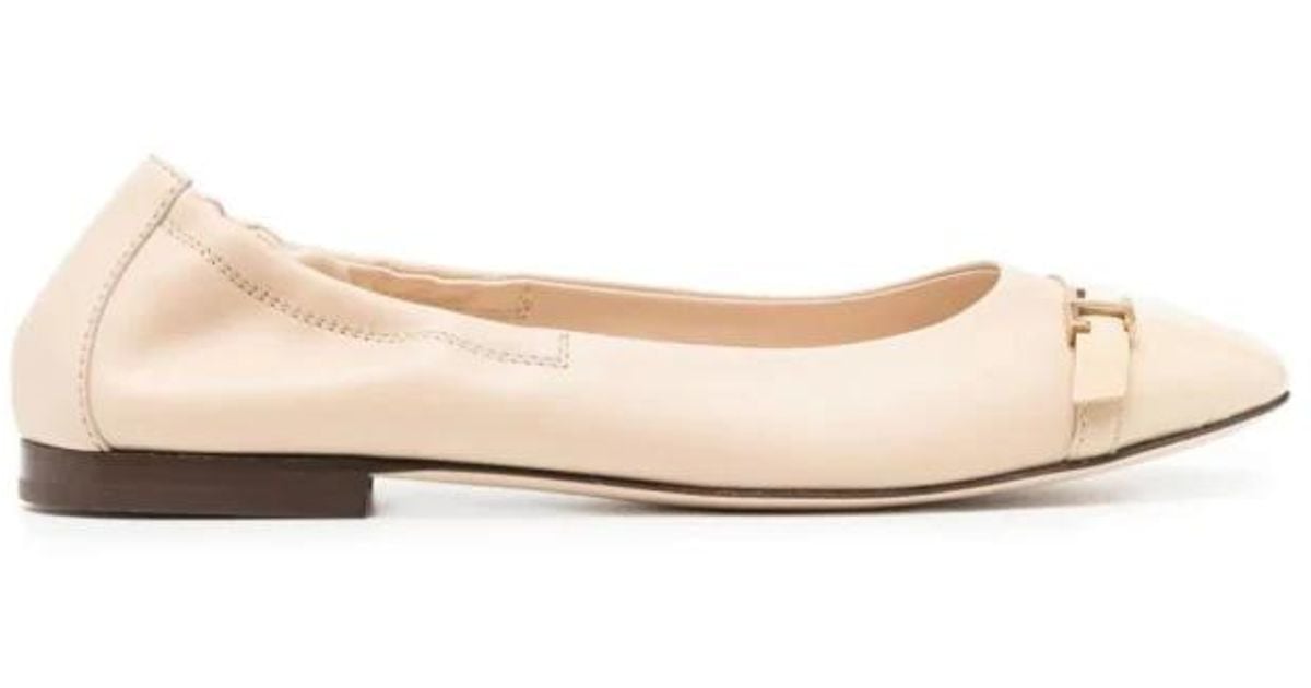 Ballerinas di Tod's in Neutro | Lyst