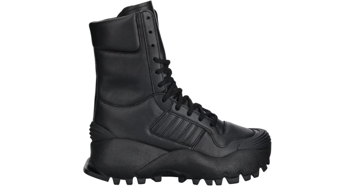 adidas Lace-Up Boots in Black for Men | Lyst