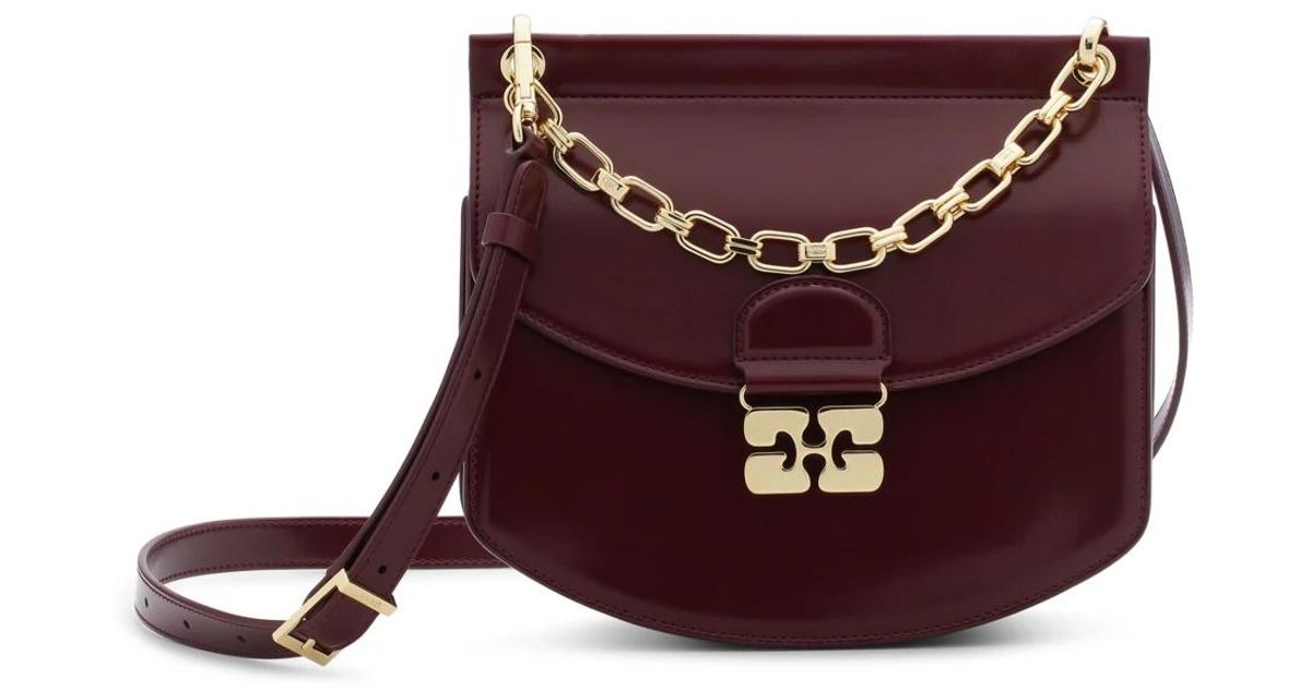 Ganni Cross Body Bags in Purple | Lyst UK