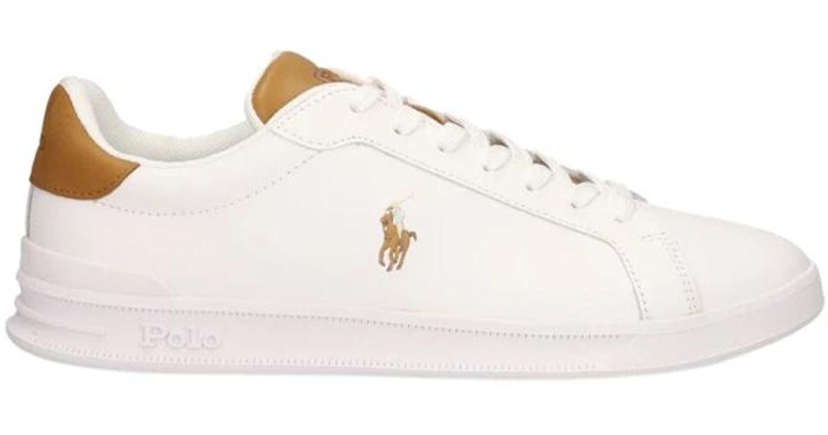 Polo Ralph Lauren Sneakers in White for Men | Lyst UK