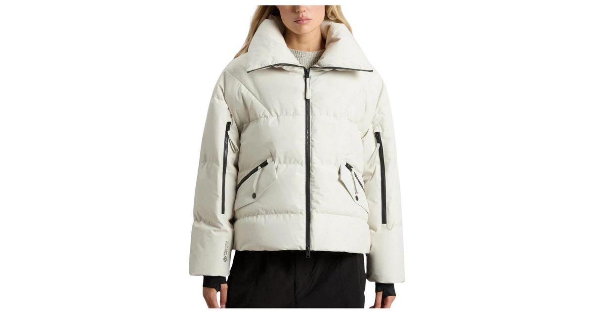 Woolrich Winter Jackets in Grey | Lyst UK