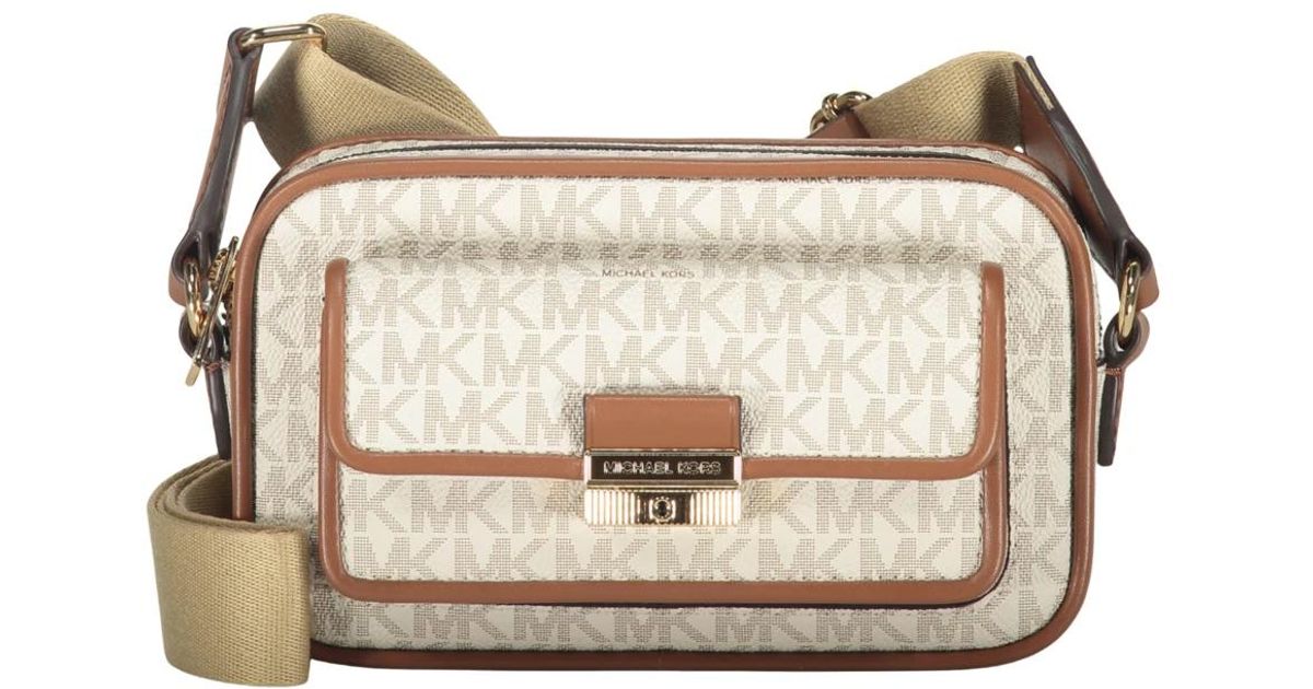 Michael Kors Cross Body Bags in Natural | Lyst