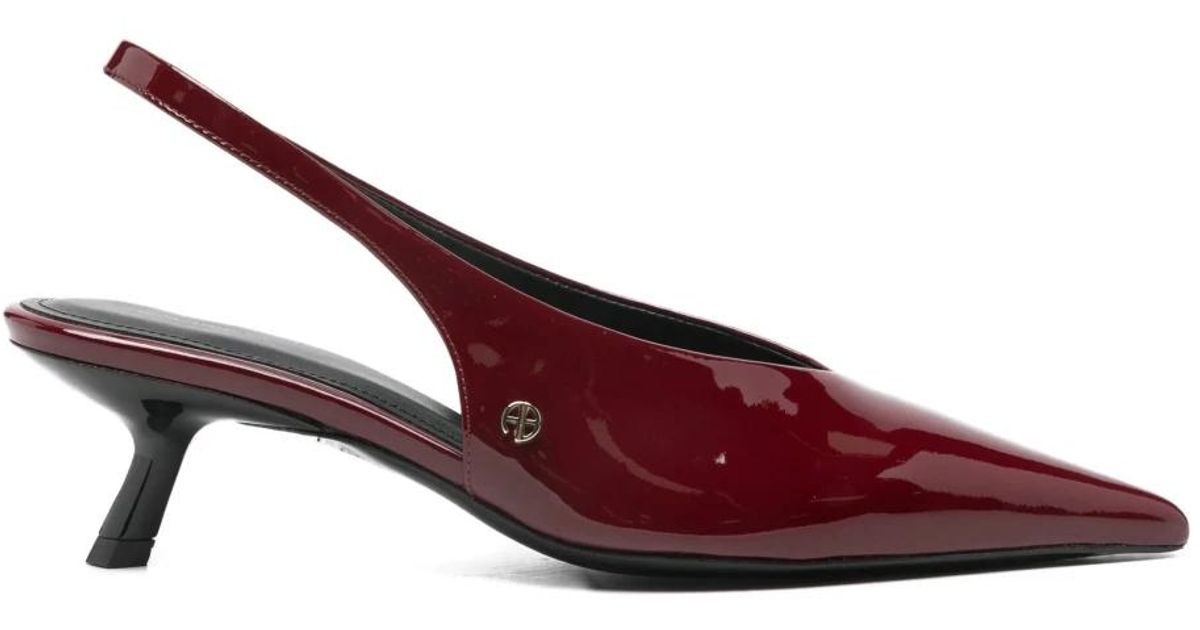 Anine Bing Pumps in Red | Lyst UK