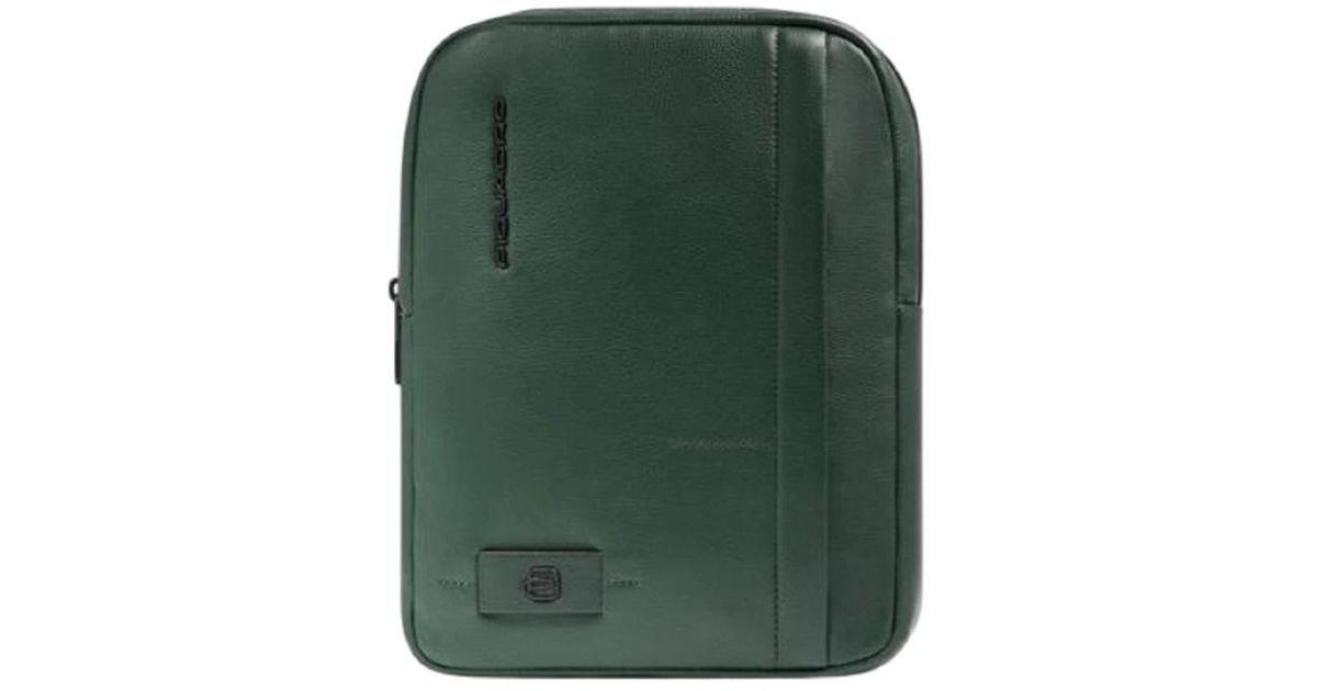 Piquadro Messenger Bags in Green for Men | Lyst UK