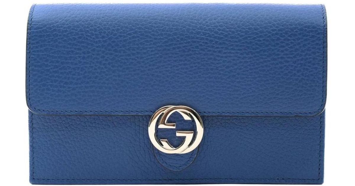 Gucci Wallets & Cardholders in Blue | Lyst