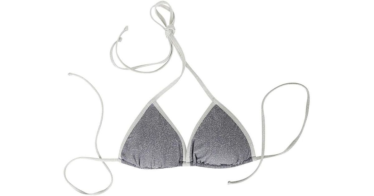 Mc2 Saint Barth Bikinis in Grey | Lyst UK