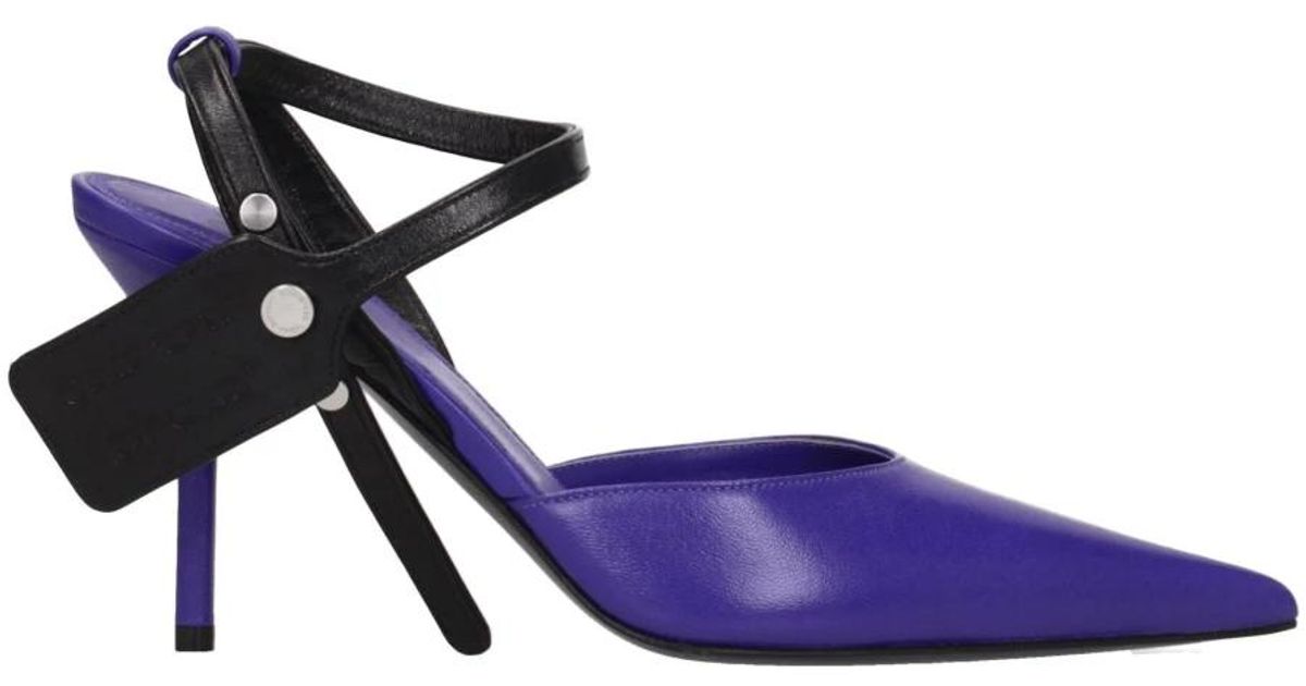 Off-White c/o Virgil Abloh Pumps in Blue | Lyst UK