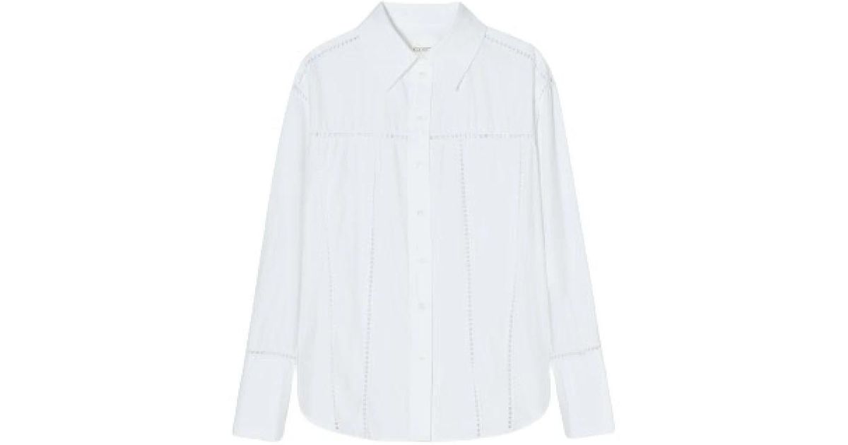 Closed Shirts in White | Lyst