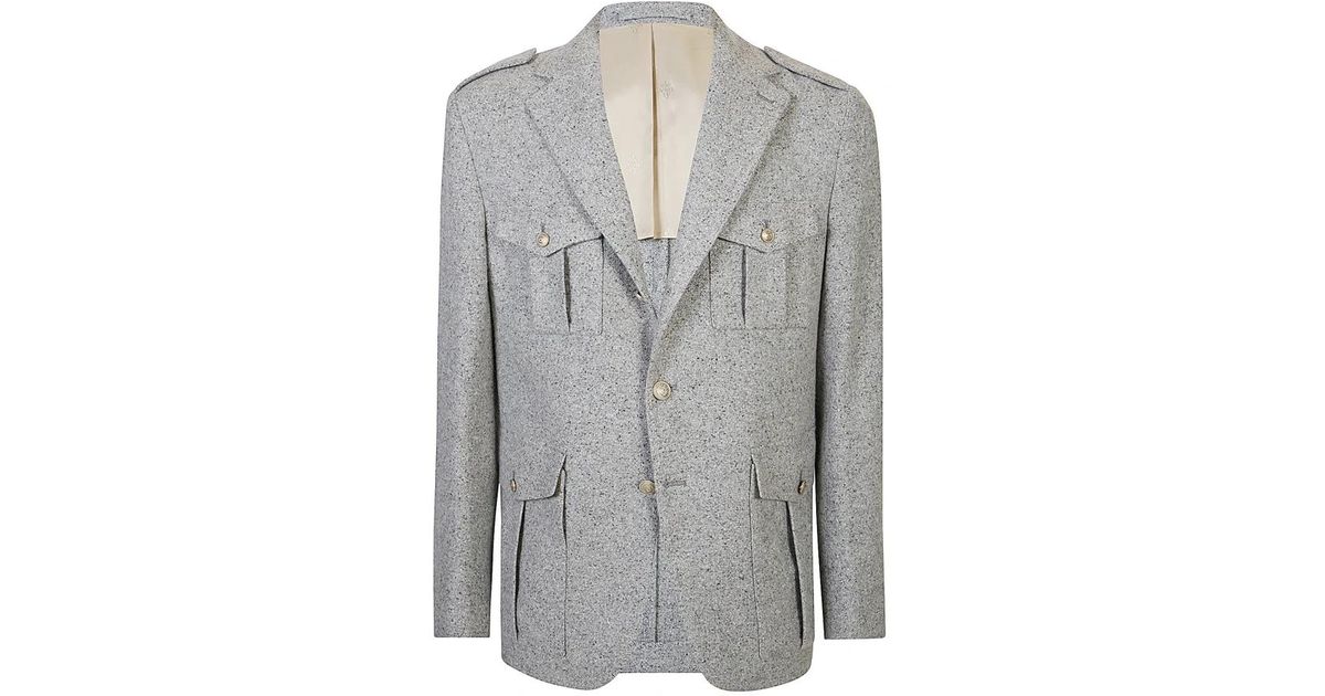 Eleventy Blazers in Grey for Men | Lyst UK