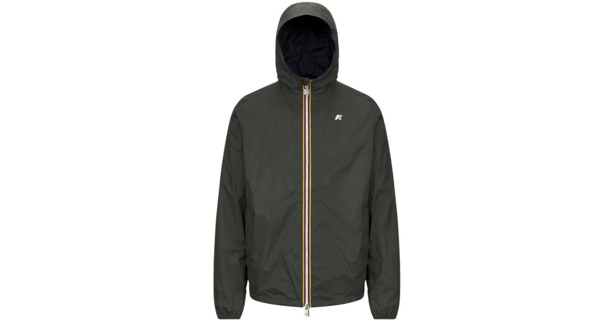 K-Way Light Jackets in Black for Men | Lyst UK