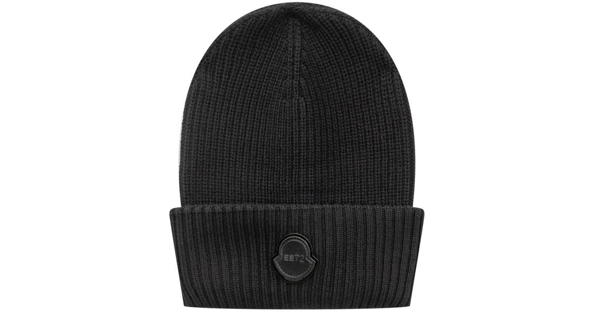 Beanies Moncler pour homme en coloris Noir | Lyst