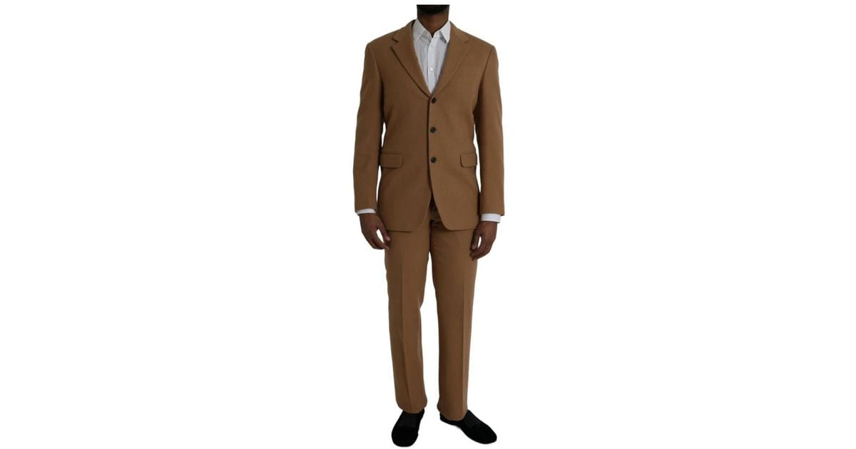 Prada Single Breasted Suits in Brown for Men | Lyst UK
