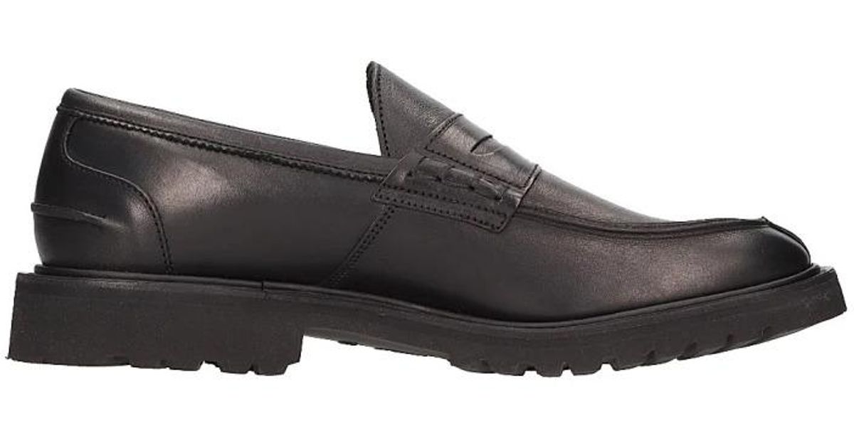 Tricker's Loafers in Black for Men | Lyst