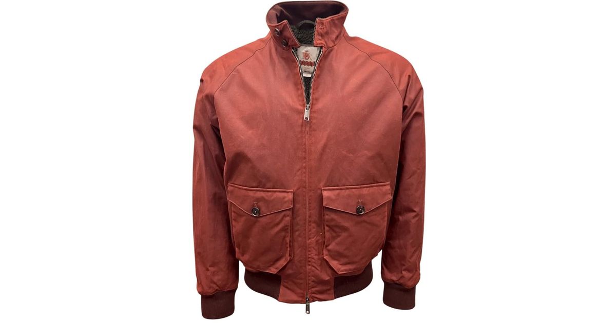 Baracuta Bomber Jackets in Red for Men | Lyst UK