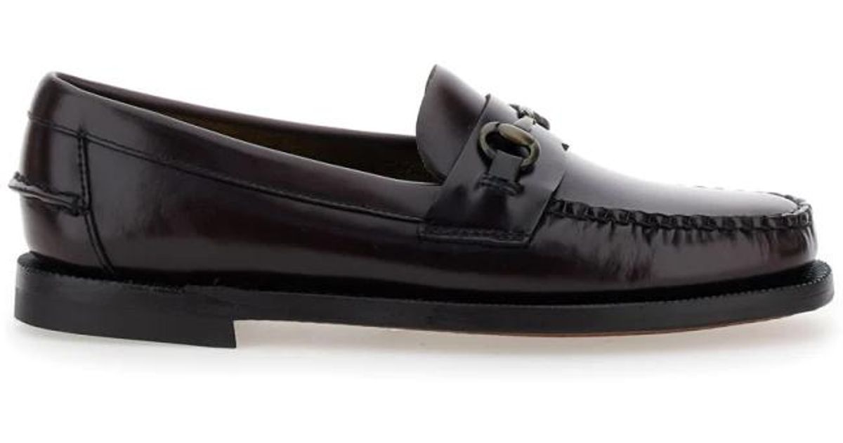 Sebago Loafers in Black | Lyst