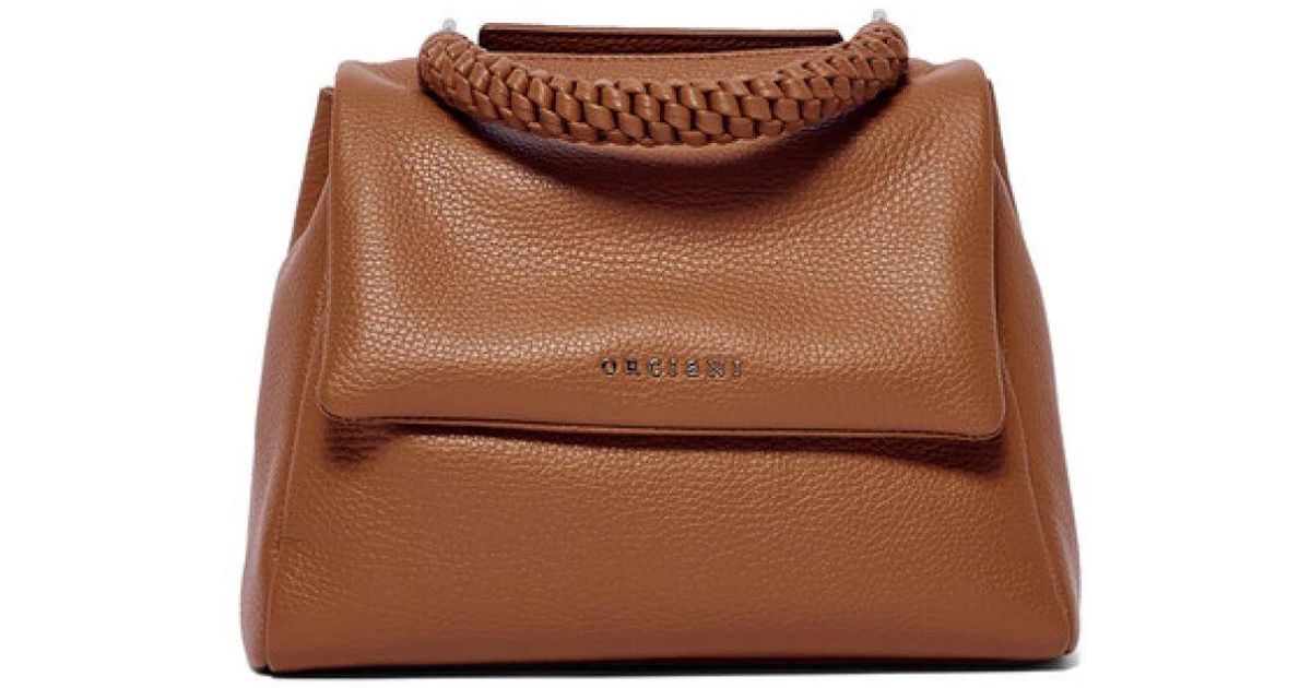 Orciani Handbags in Brown | Lyst