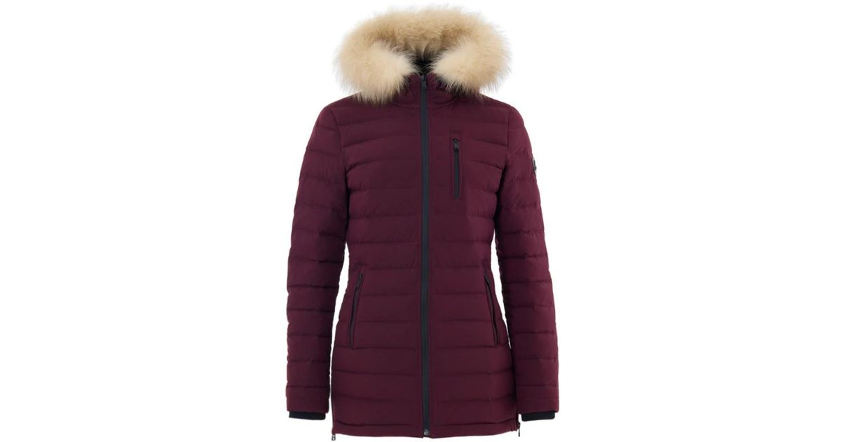Moose Knuckles Faux Fur & Shearling Jackets in Purple | Lyst UK