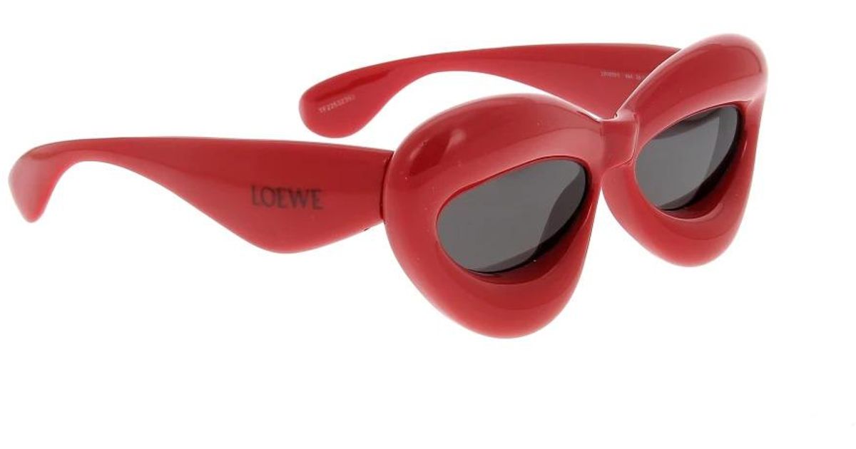 Loewe Sunglasses in Red | Lyst