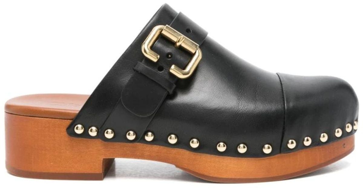 Chloé Clogs in Black | Lyst