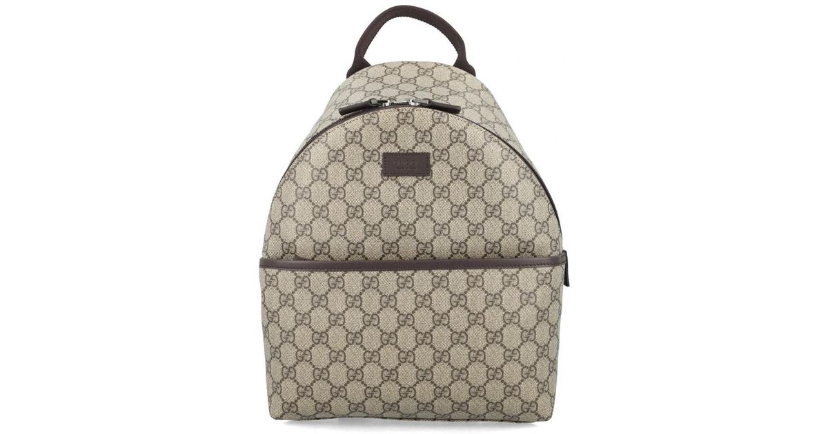 Gucci Backpacks in Gray | Lyst