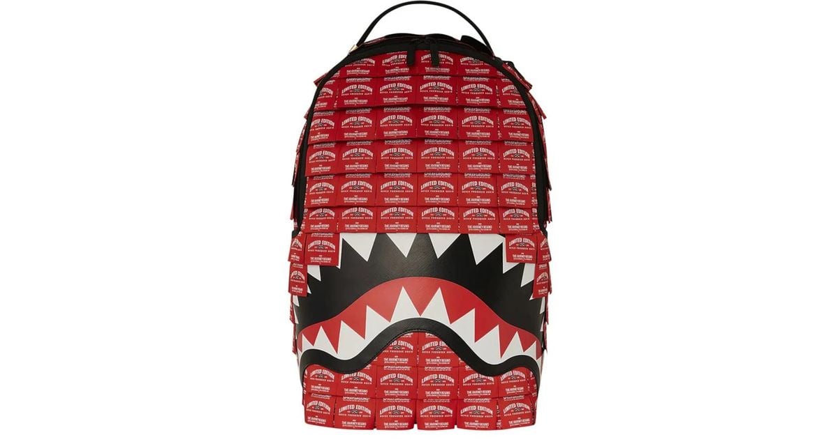 Sprayground Backpacks in Red | Lyst