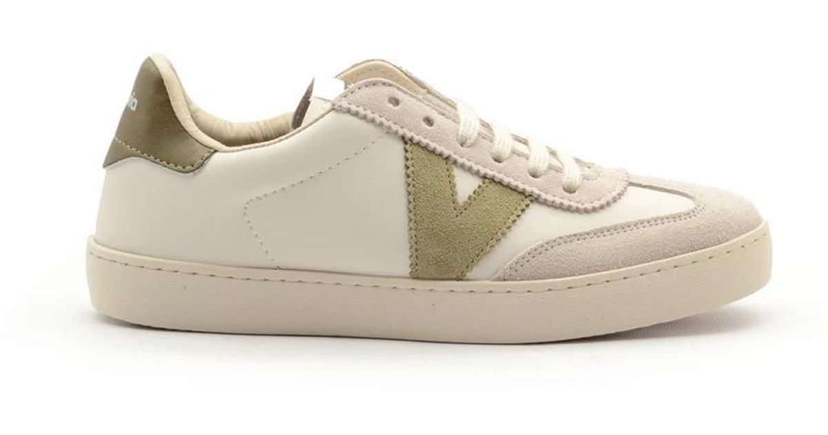 Victoria Sneakers in Natural | Lyst