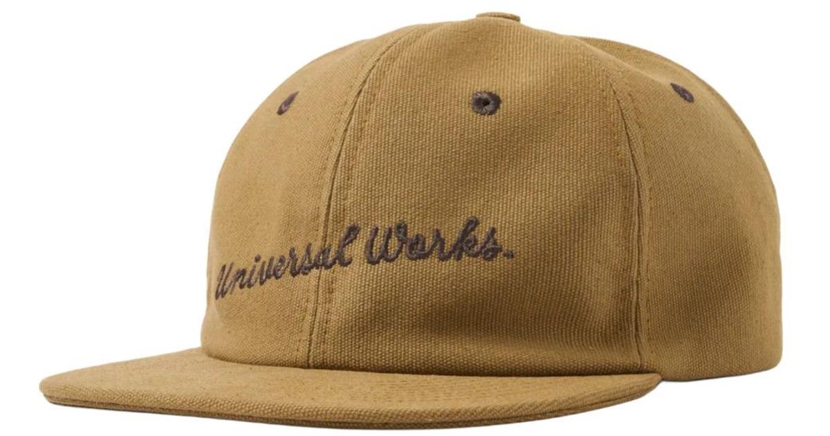 Universal Works Caps in Natural for Men | Lyst