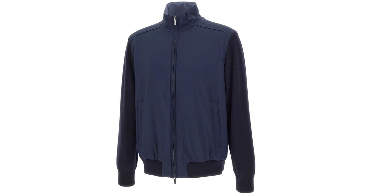 Paul & Shark Bomber Jackets in Blue for Men | Lyst UK