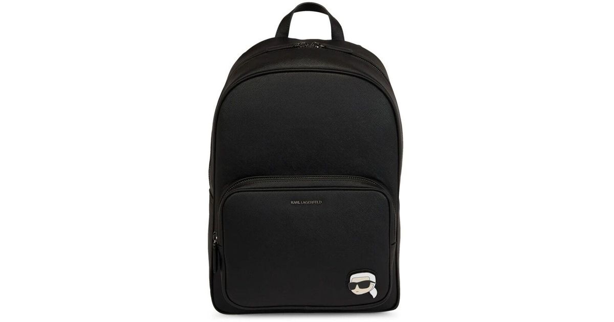 Karl Lagerfeld Backpacks in Black | Lyst