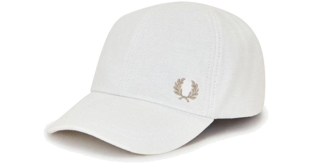Fred Perry Caps in White | Lyst UK