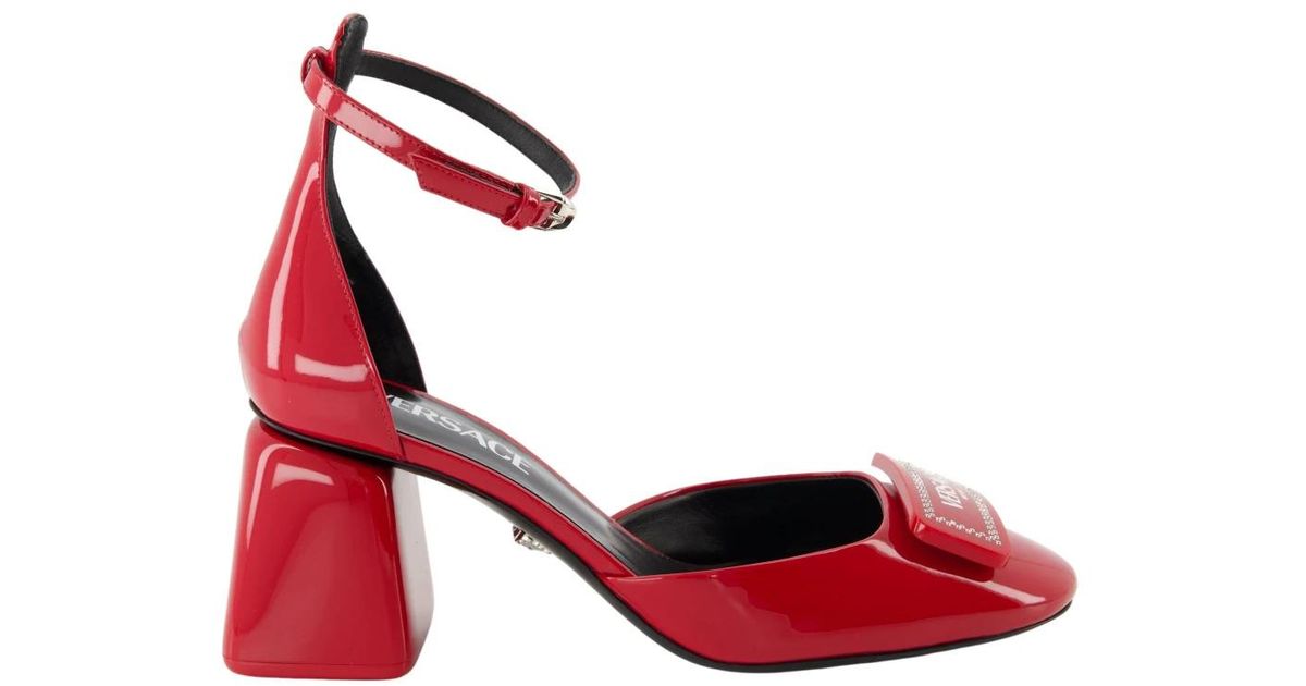 Versace Pumps in Red | Lyst